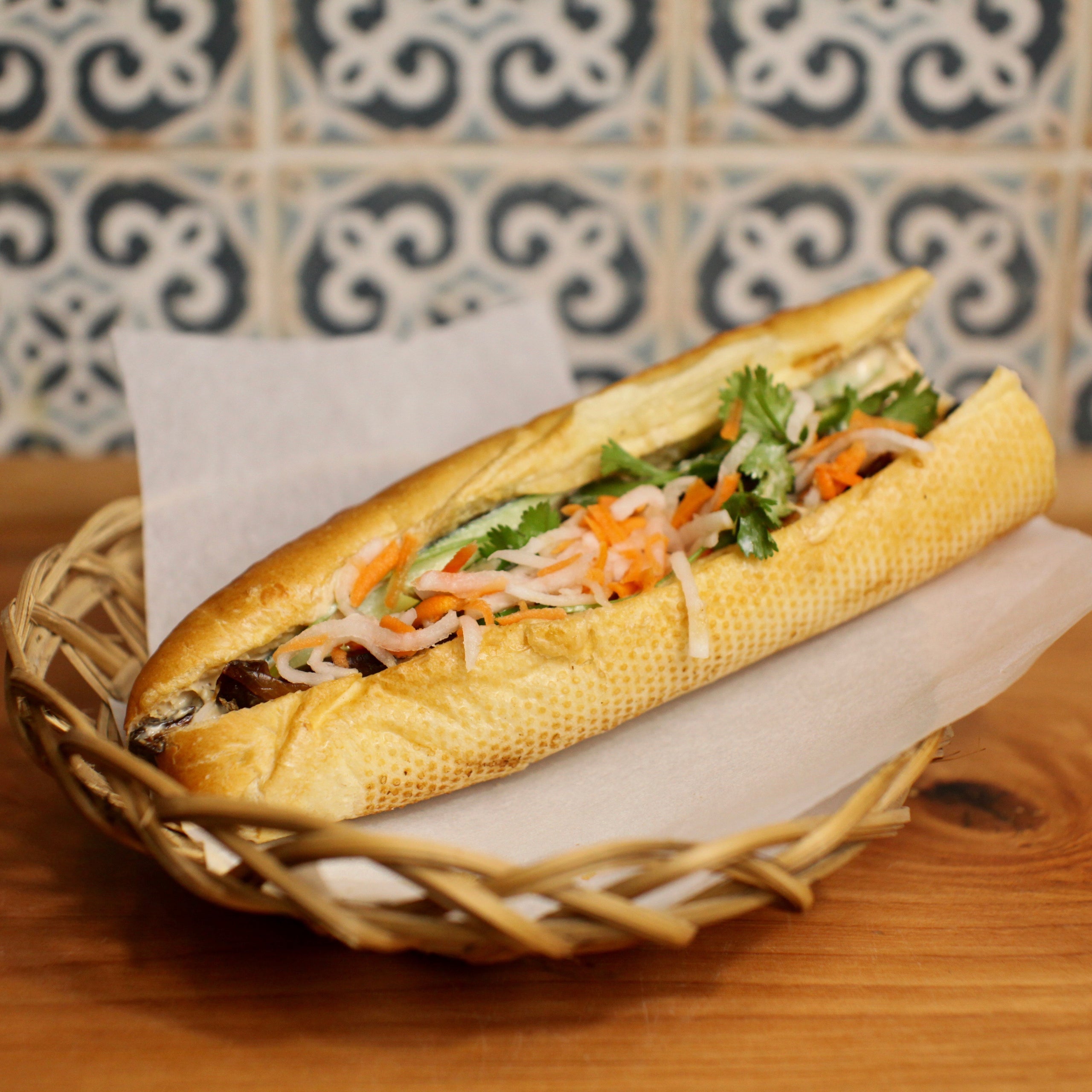 Grilled Chicken Banh Mi (Vietnamese Sandwich) | Ba's Vietnamese Comfort ...